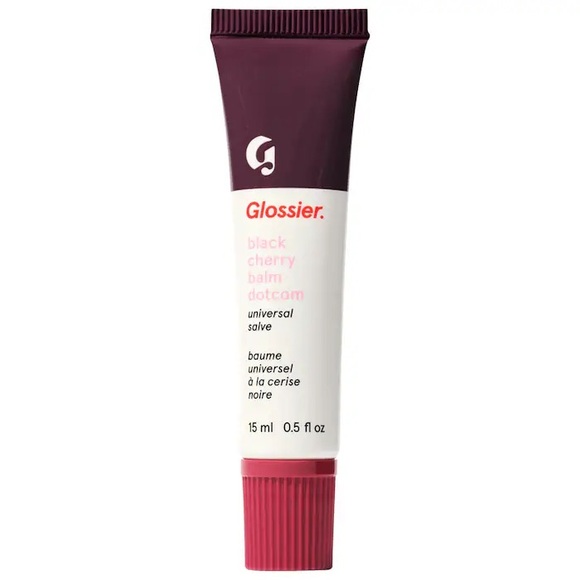 Glossier | Makeup | Glossier Balm Dot Com Black Cherry Red Tinted Lip ...